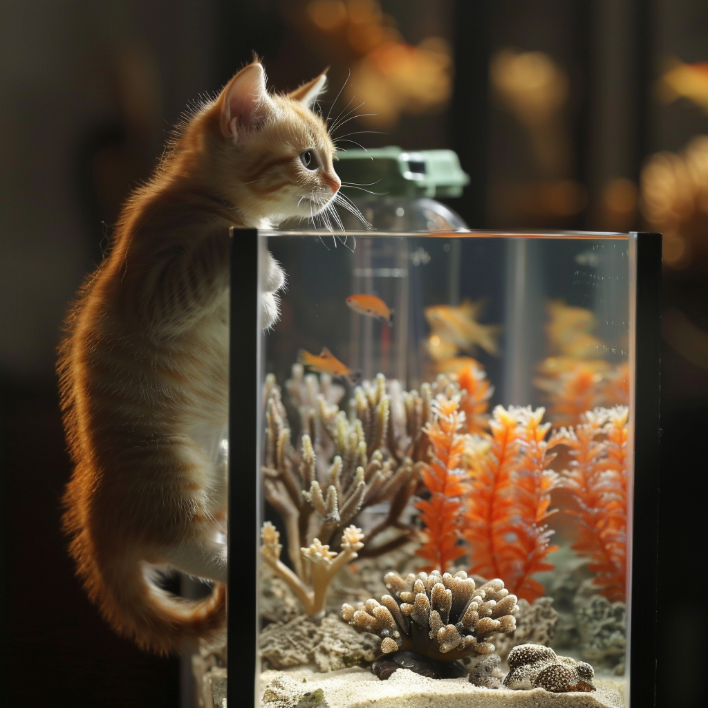 The Ultimate Cat-Proof Aquarium Lid. The Purrf-ect Protection!